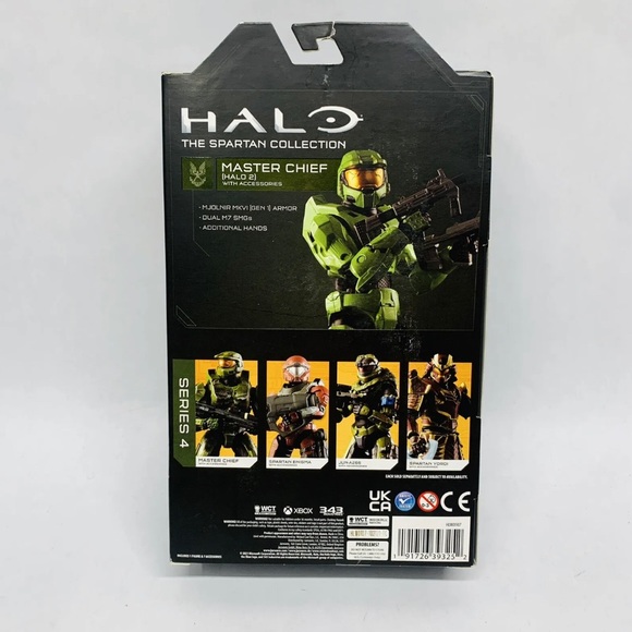 jazware | Toys | Halo 2 Master Chief The Spartan Collection Series 4 ...